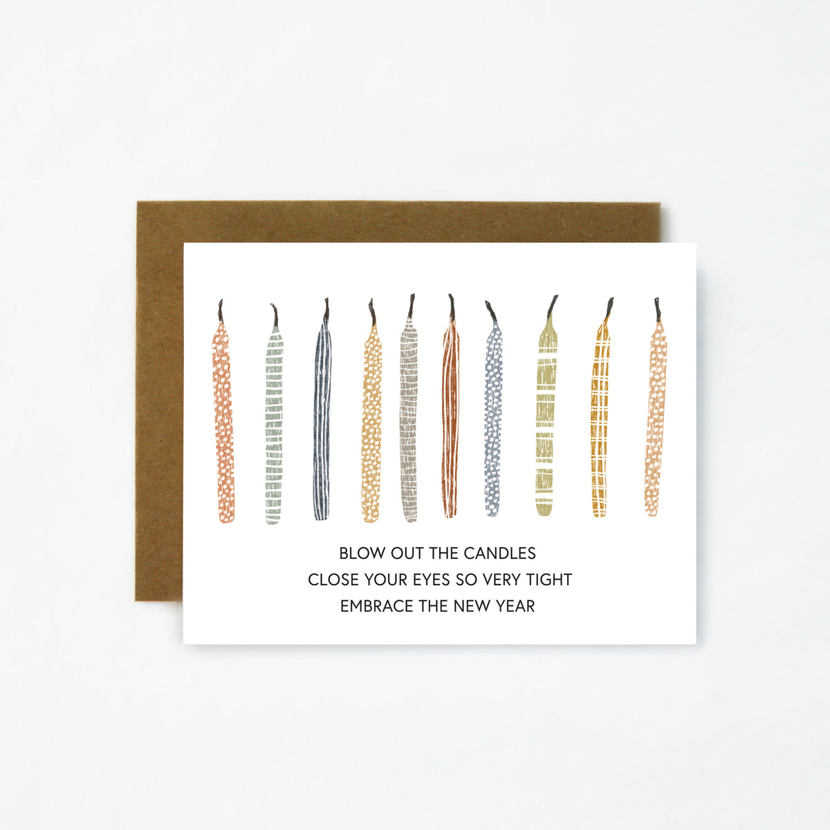 Blow Out The Candles-Birthday Haiku Greeting Card-QUIET LINES DESIGN ...
