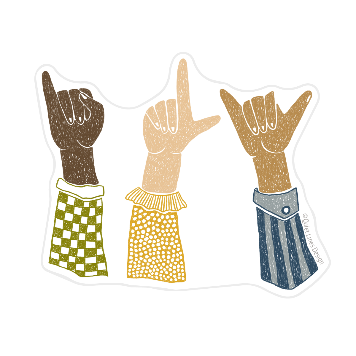 Be Quiet Sign Language