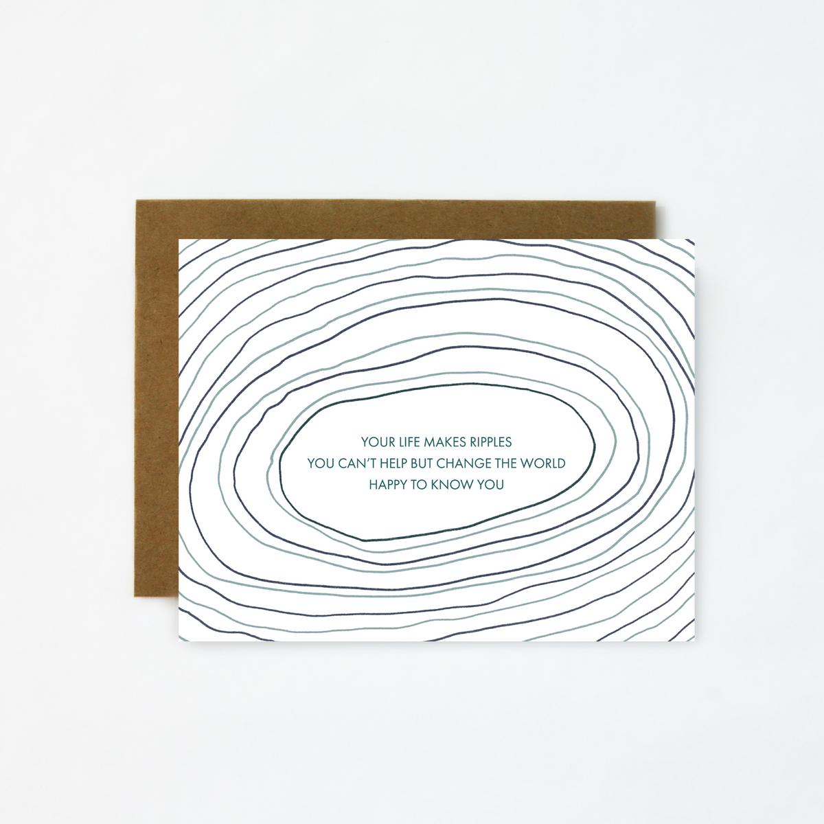 Ripples Card-QUIET LINES DESIGN – Quiet Lines Design