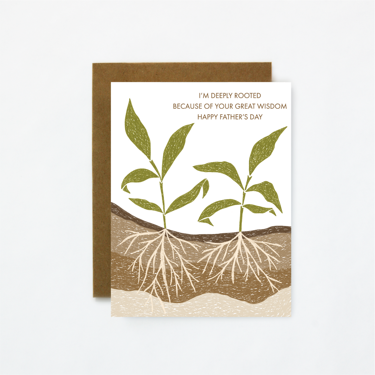 Deeply Rooted Card-QUIET LINES DESIGN – Quiet Lines Design
