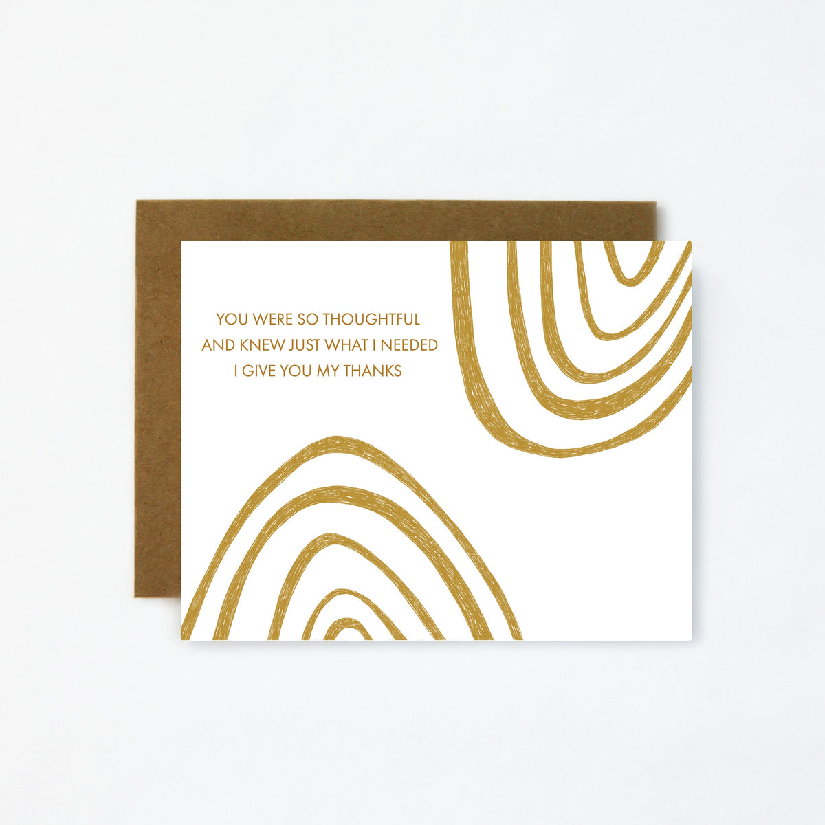 Just What I Needed-Thank You Haiku Greeting Card-QUIET LINES DESIGN ...
